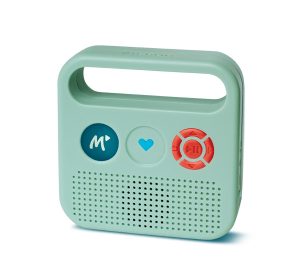 Merlin, l'enceinte et ses 200 titres : contes, podcasts, musique ...