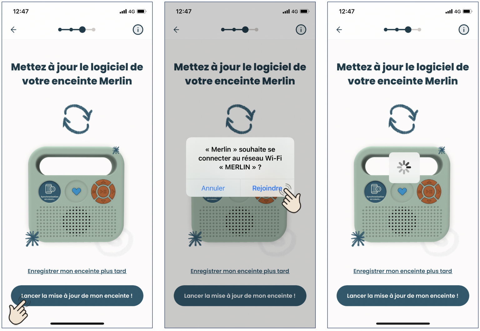 FAQ Utiliser l'enceinte et la piloter avec l'application - Hello Merlin