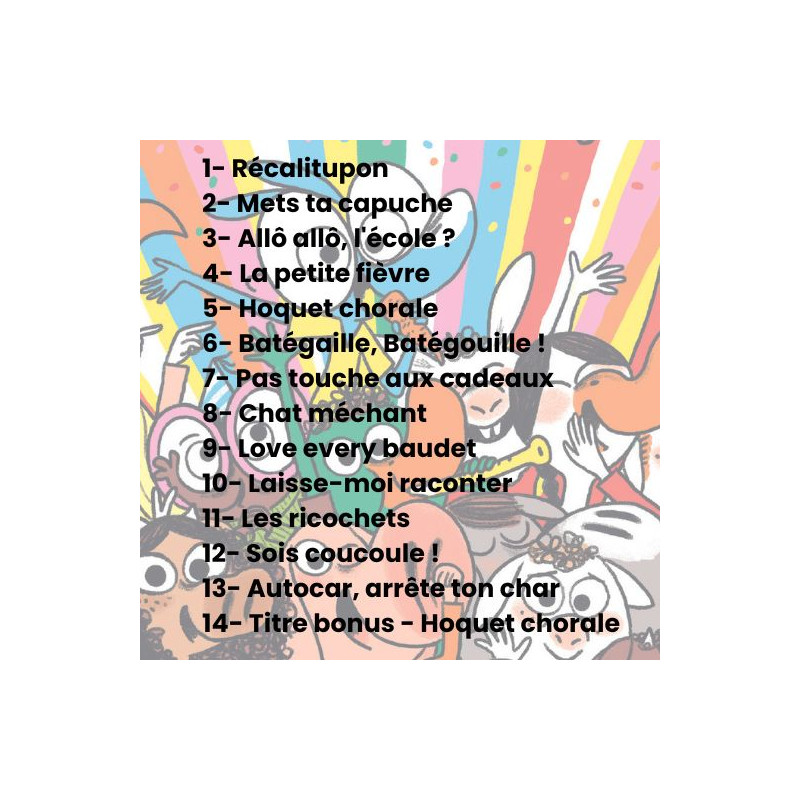 L'album de chansons d'Ariol est sur Merlin