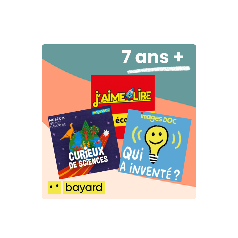 18 histoires et docs Bayard Jeunesse (7-12 ans) pour Merlin